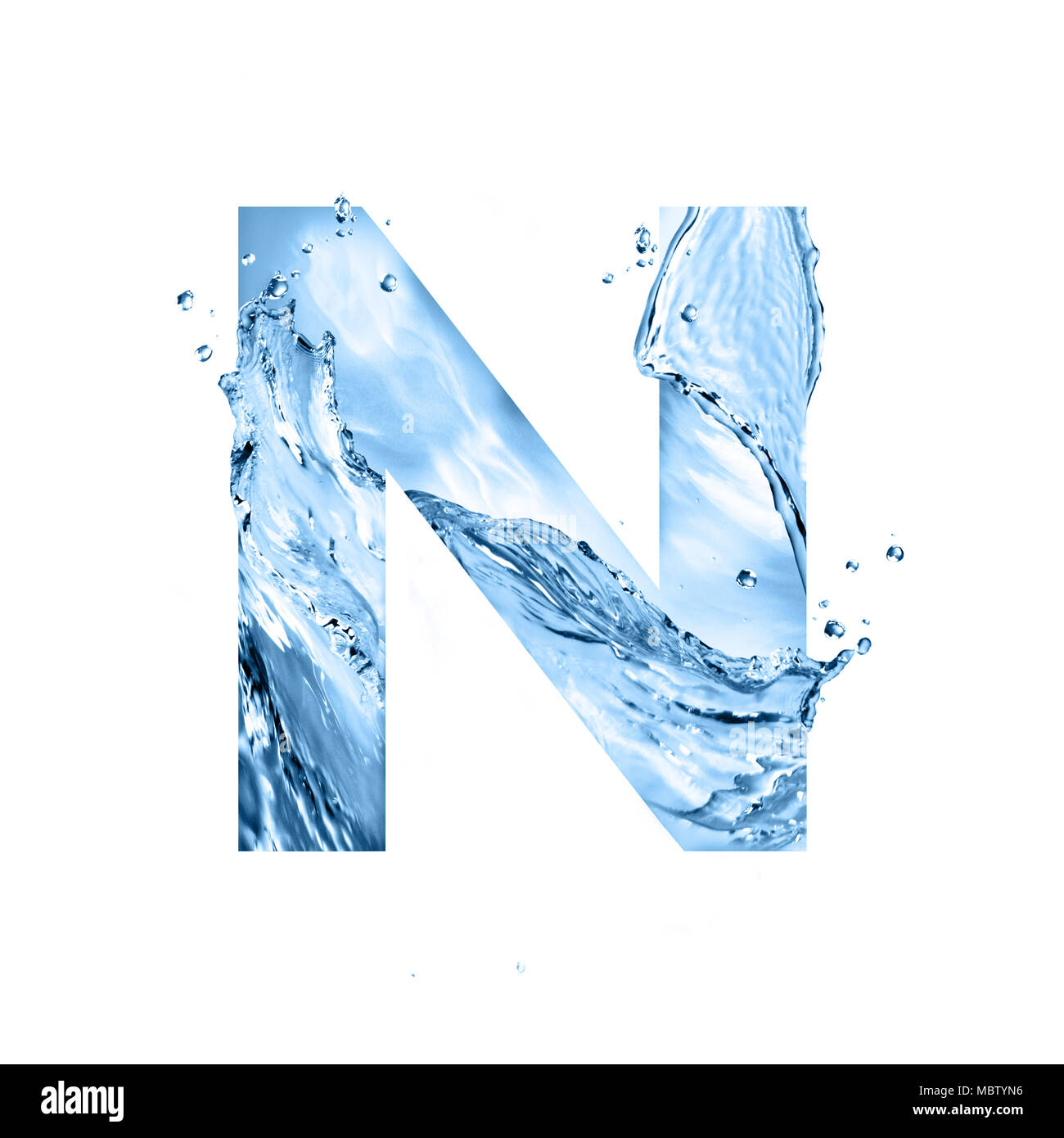 Alfabeto romano lettera n immagini e fotografie stock ad alta ...