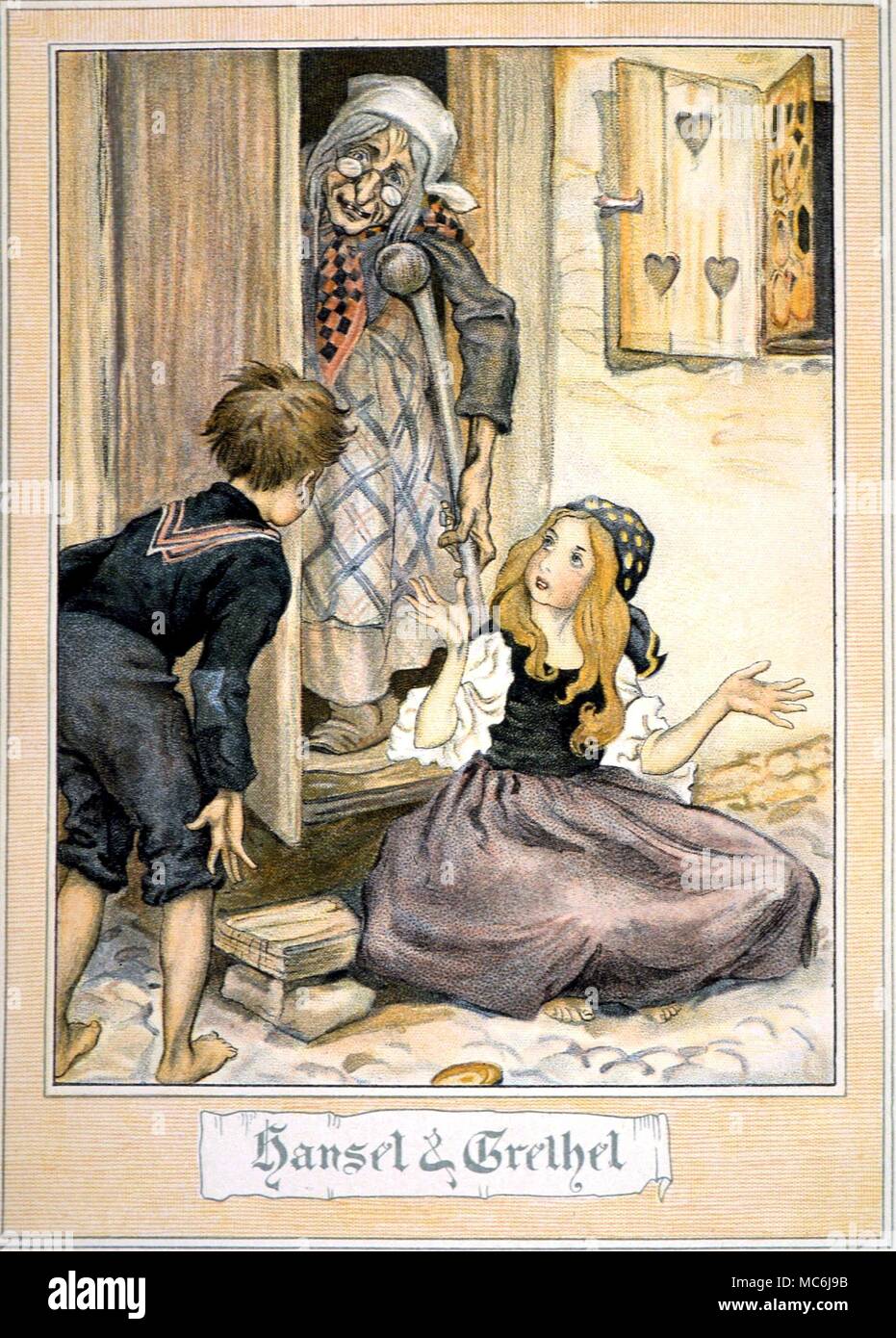 Hansel gretel grimm illustration immagini e fotografie stock ad alta ...