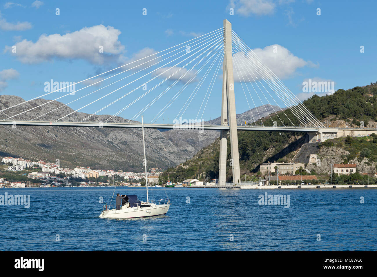 Ponte strallato di franjo tudman bridge immagini e fotografie stock ad ...