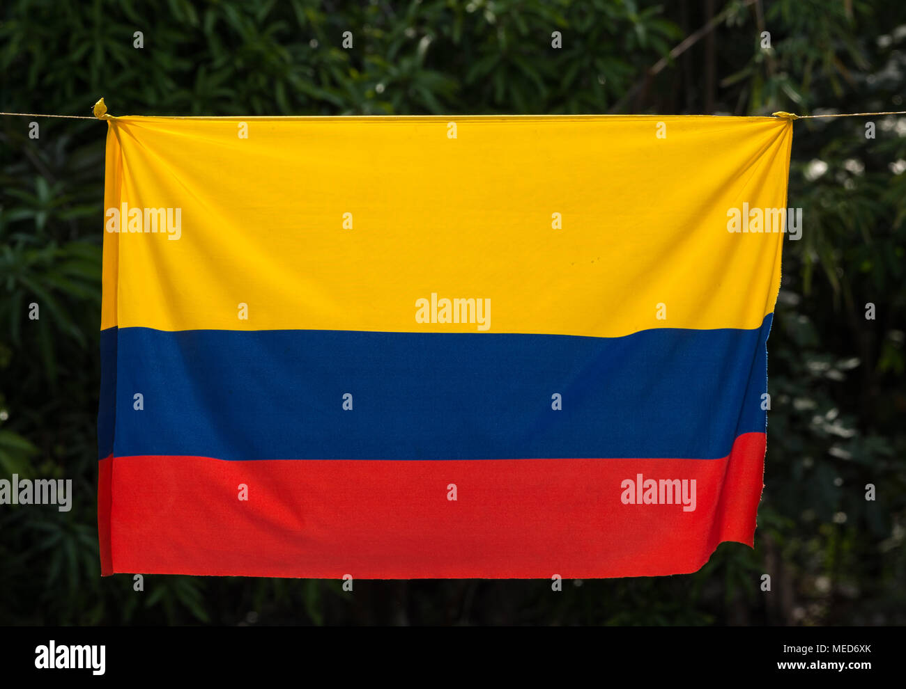 Bandiera colombiana immagini e fotografie stock ad alta risoluzione - Alamy