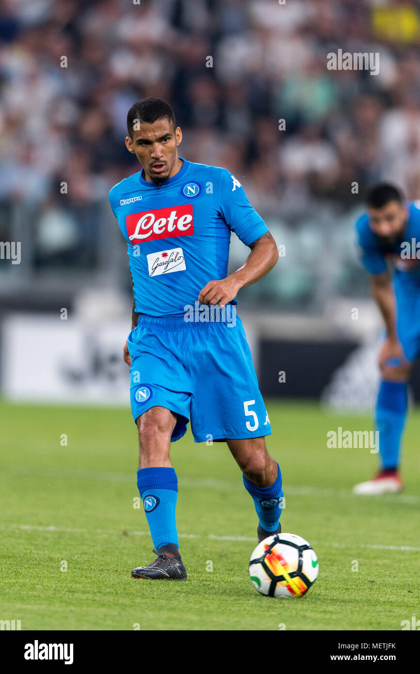 Allan Marques Loureiro di Napoli durante l'italiano 'Serie A' match tra ...