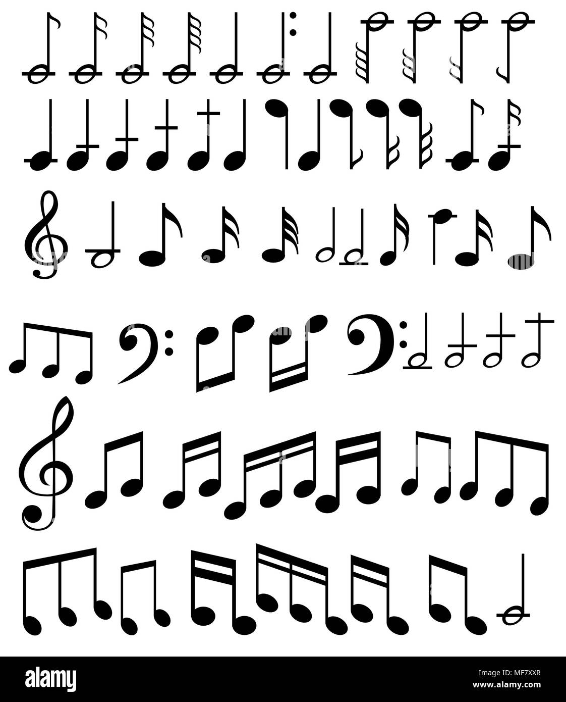 Disegni Di Simboli Musicali