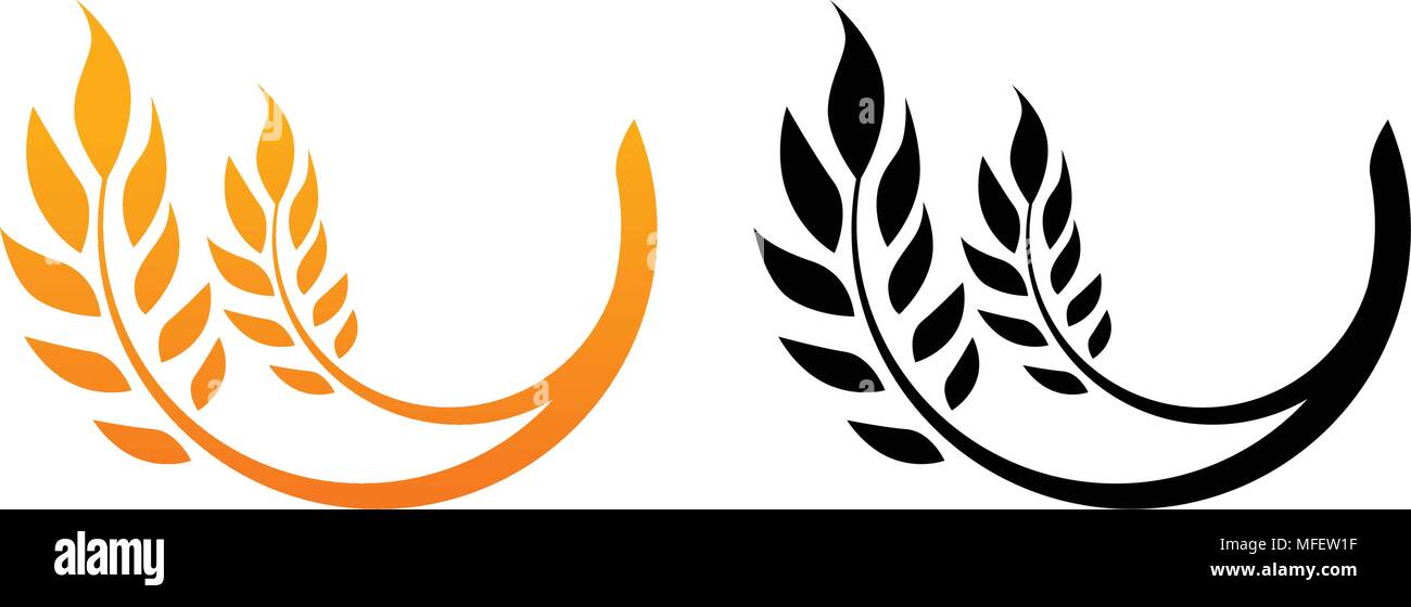 Spighe di grano, icone Immagine e Vettoriale - Alamy