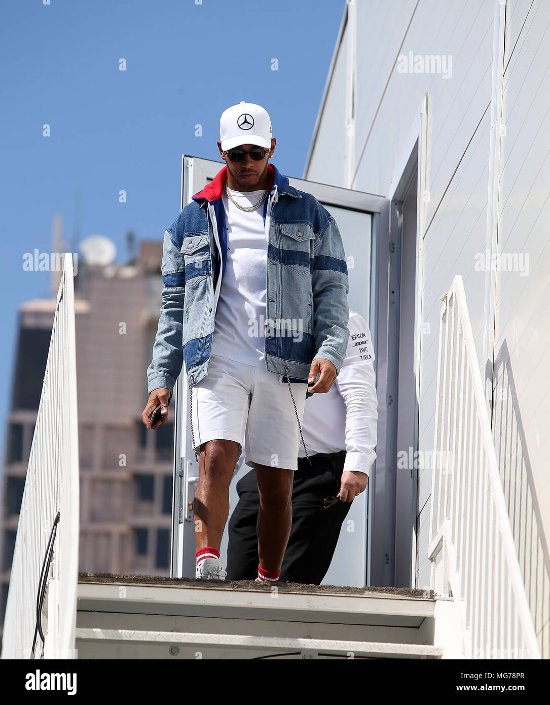 Lewis hamilton baku immagini e fotografie stock ad alta risoluzione - Alamy