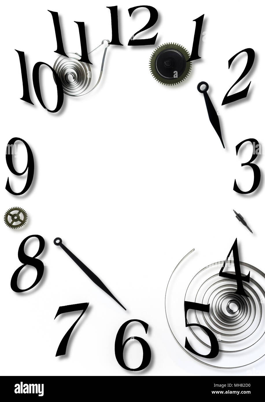 Clock parts immagini e fotografie stock ad alta risoluzione - Alamy