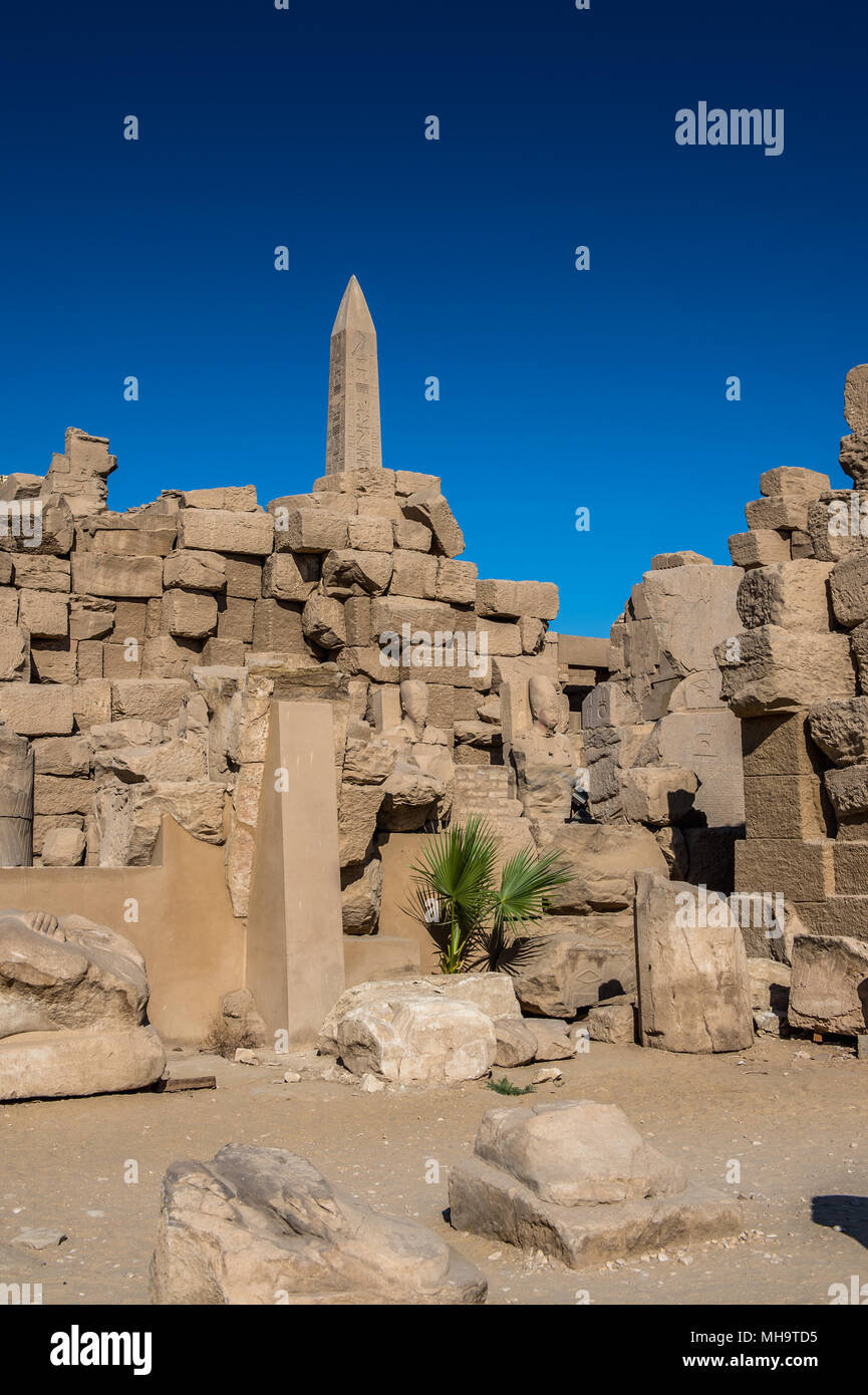Tempio di Karnak Luxor Egitto (Antica Tebe con la sua necropoli Foto ...