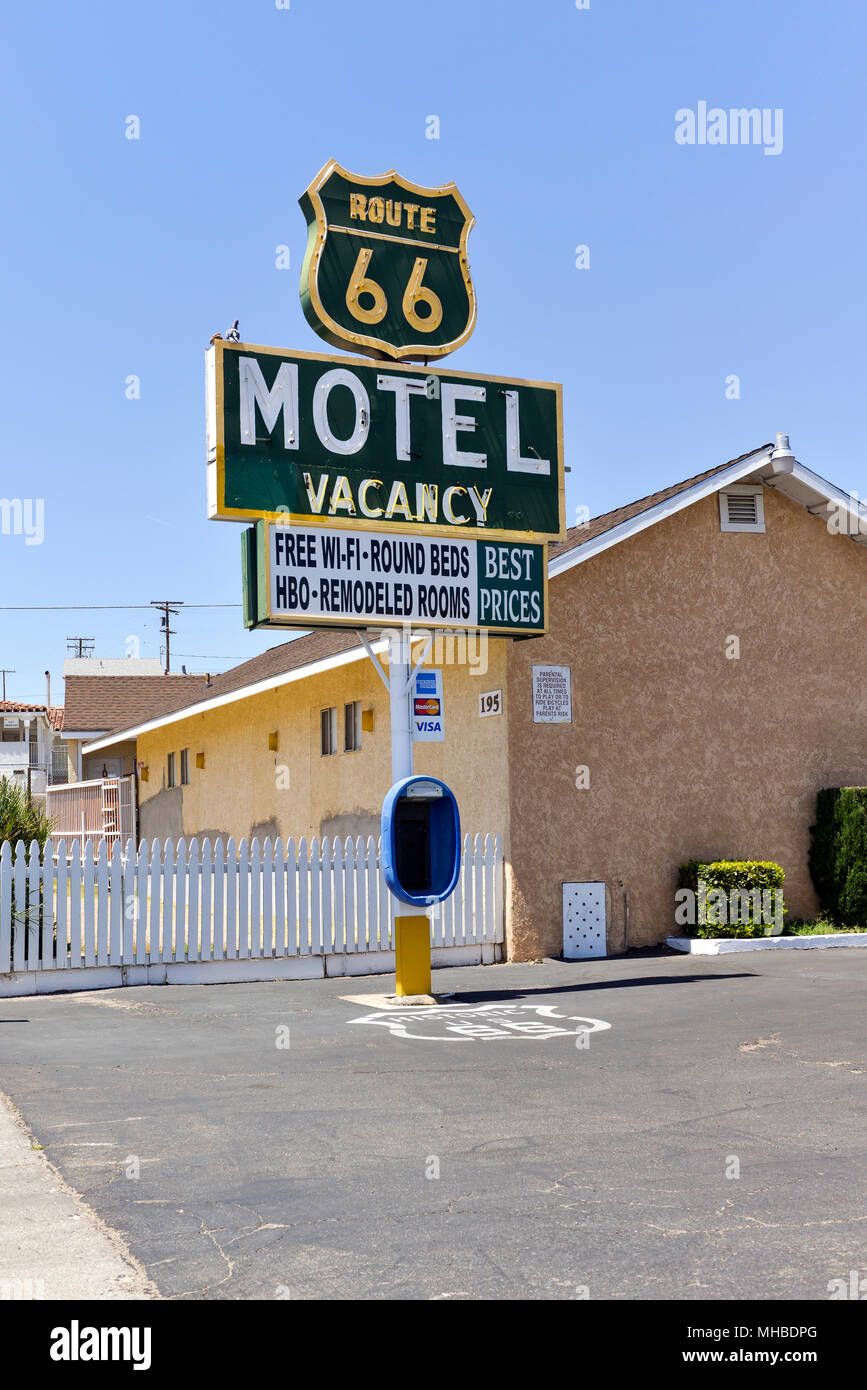 Motel d'epoca sulla route 66 immagini e fotografie stock ad alta ...