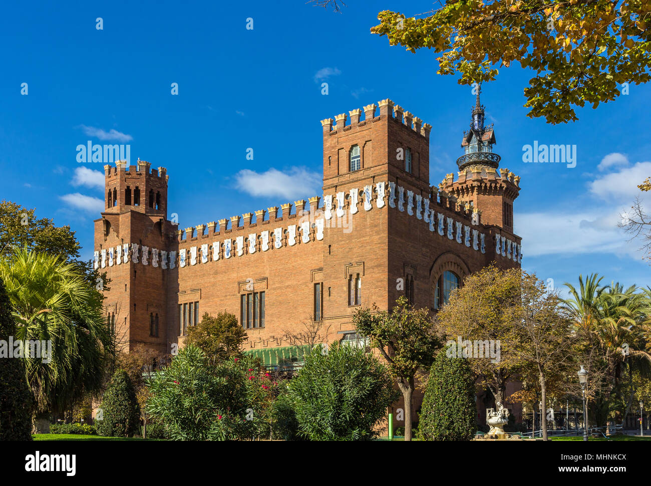 Citadel park in barcelona immagini e fotografie stock ad alta ...