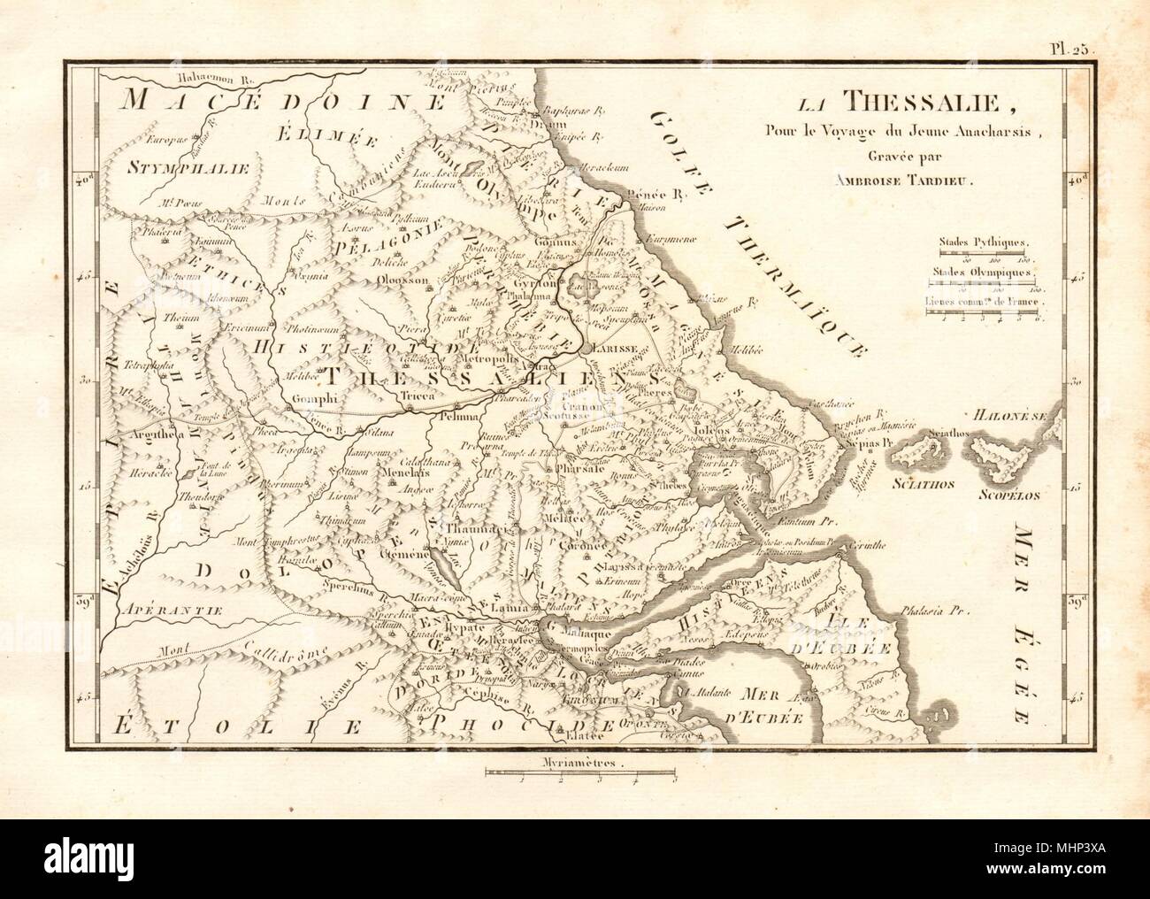 Eubea antica mappa immagini e fotografie stock ad alta risoluzione - Alamy