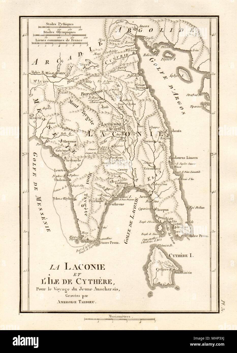 Mappa della laconia immagini e fotografie stock ad alta risoluzione - Alamy