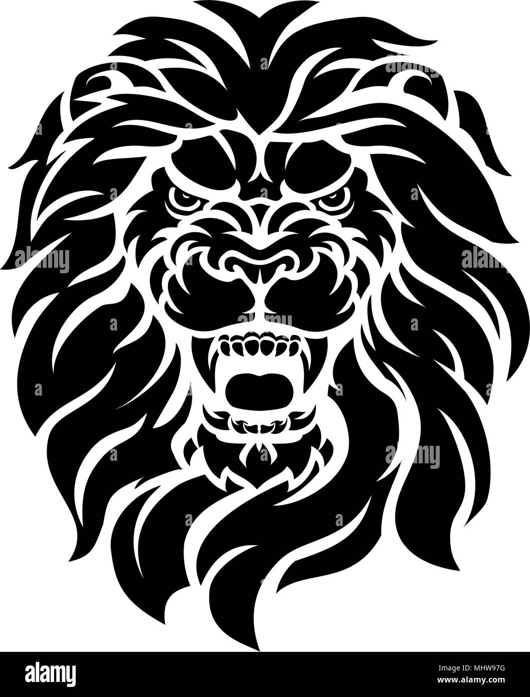 Logo leone Immagini Vettoriali Stock - Alamy