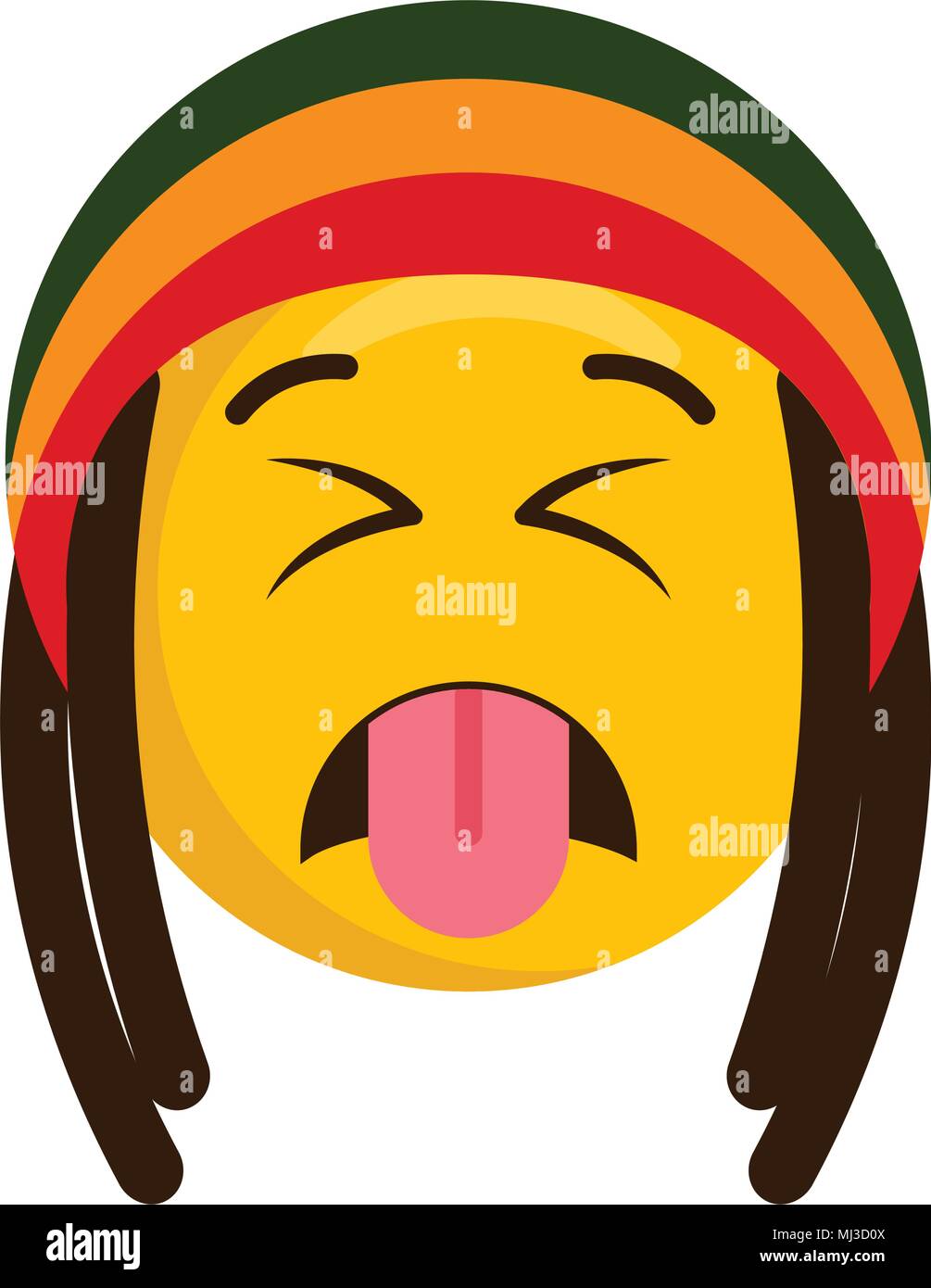 Tongue out Immagini Vettoriali Stock - Alamy