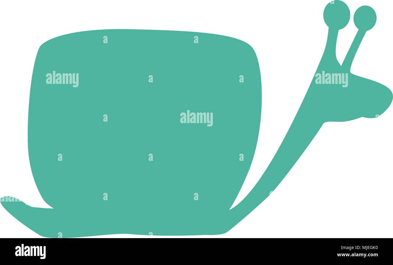 Sagoma di lumaca Immagini Vettoriali Stock - Alamy