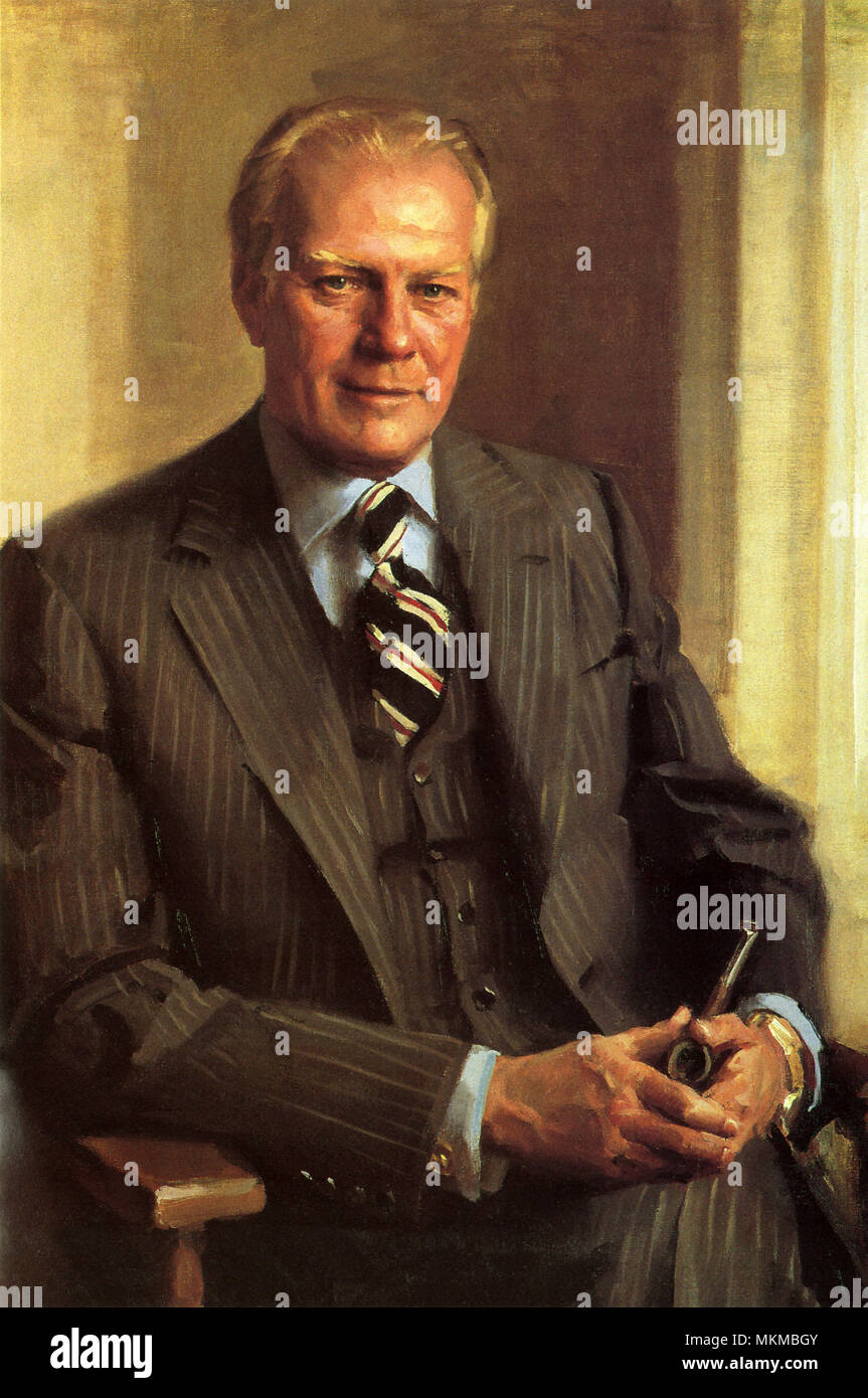 Gerald ford portrait immagini e fotografie stock ad alta risoluzione ...