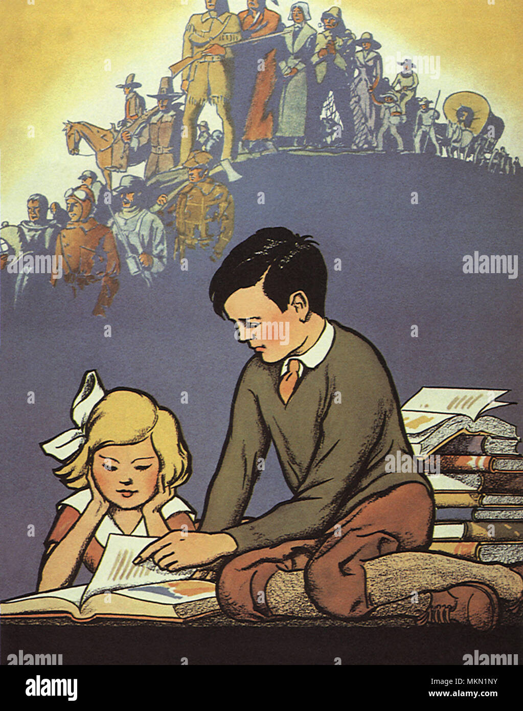 Historia el estudio de la historia immagini e fotografie stock ad alta ...