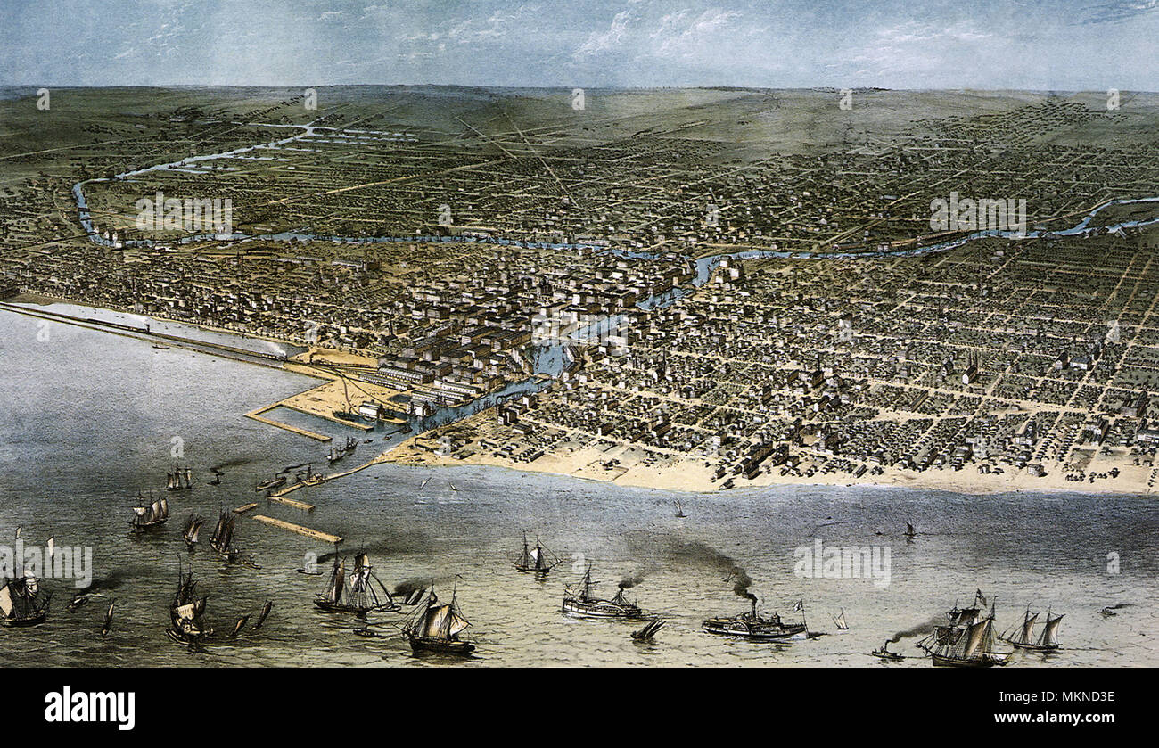 Antiche mappe di chicago immagini e fotografie stock ad alta ...