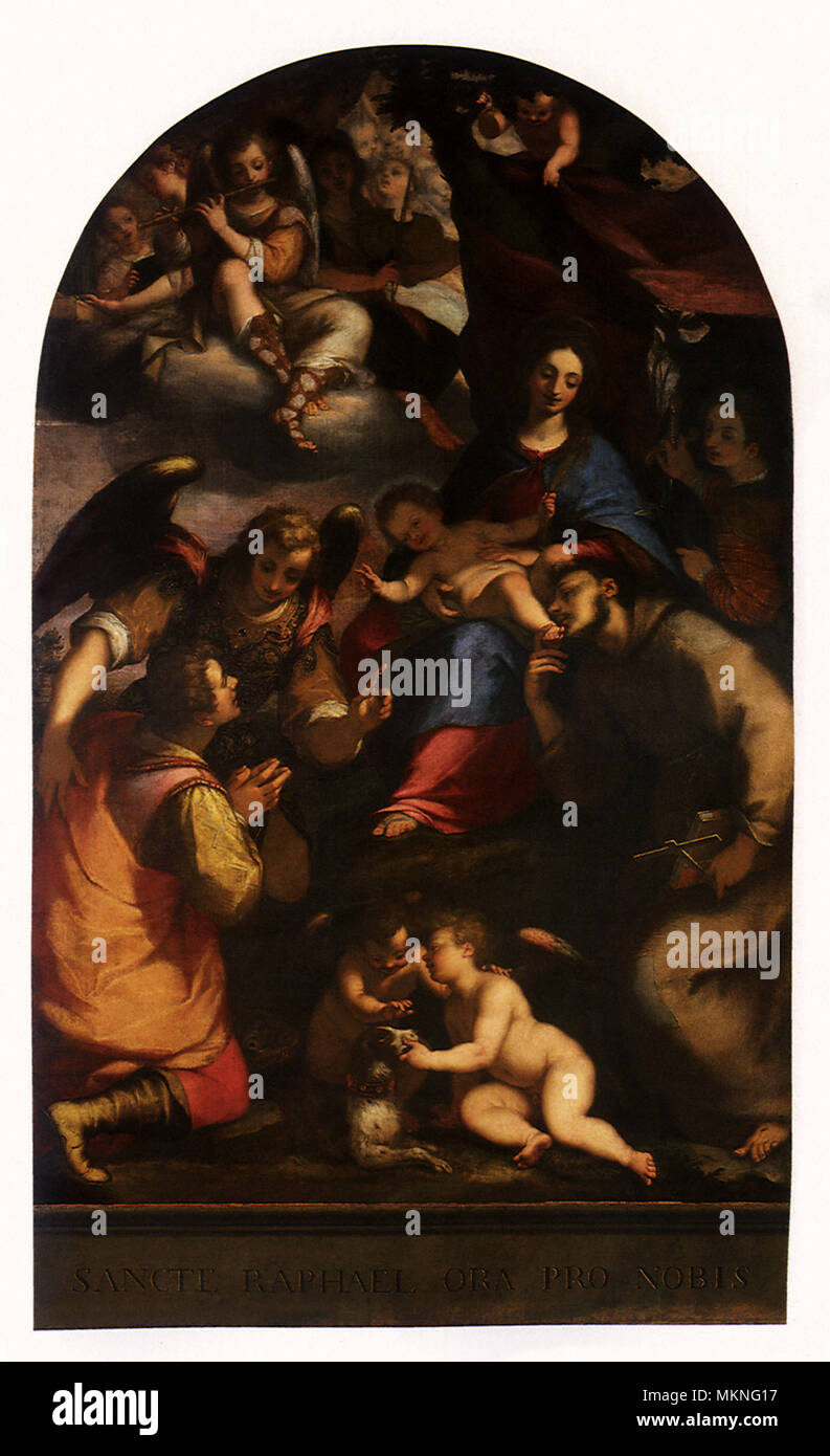 La vergine e il bambino con otto angeli immagini e fotografie stock ad alta risoluzione - Alamy