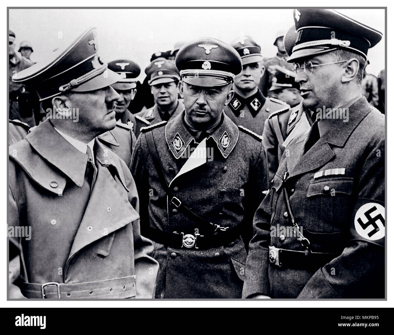 Heinrich Himmler Reichsfuhrer Di Schutzstaffel Ss Immagini e Fotos ...
