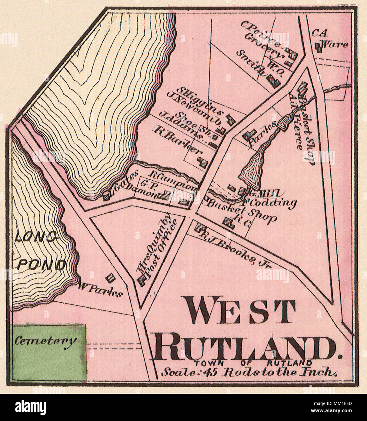 Mappa di rutland immagini e fotografie stock ad alta risoluzione - Alamy