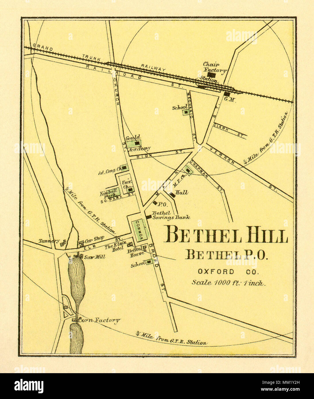 Mappa di bethel immagini e fotografie stock ad alta risoluzione - Alamy