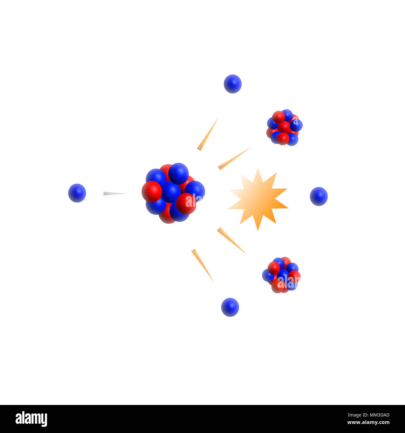 Isotopi di uranio della fissione nucleare - le particelle elementari ...
