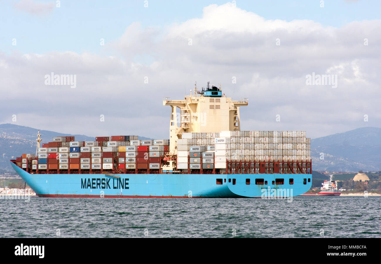 Maersk line container ship immagini e fotografie stock ad alta ...