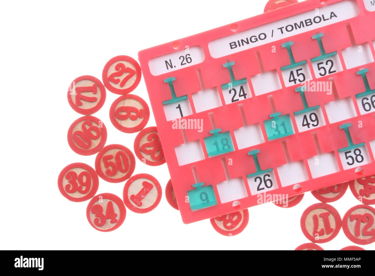 Tombola lottery numbers immagini e fotografie stock ad alta risoluzione ...