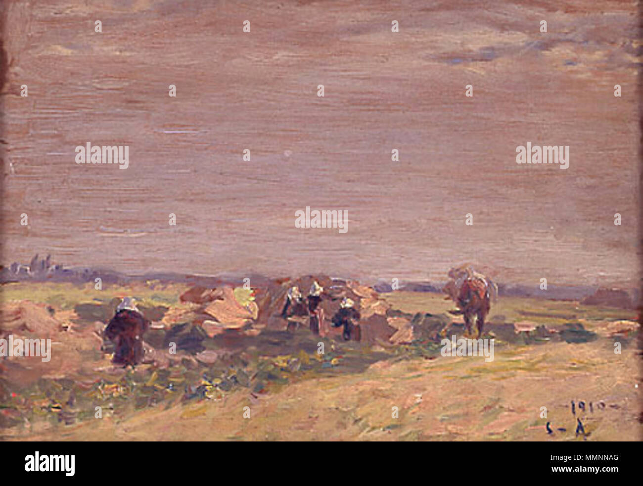 . Inglese: Chikugo paesaggio, da Aoki Shigeru, Kawamura Art Museum ...