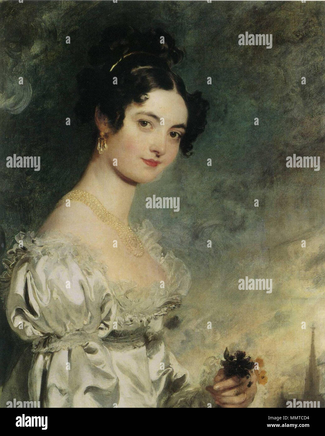 . Signora Selina Caroline Meade (1797-1872) era la seconda figlia di ...