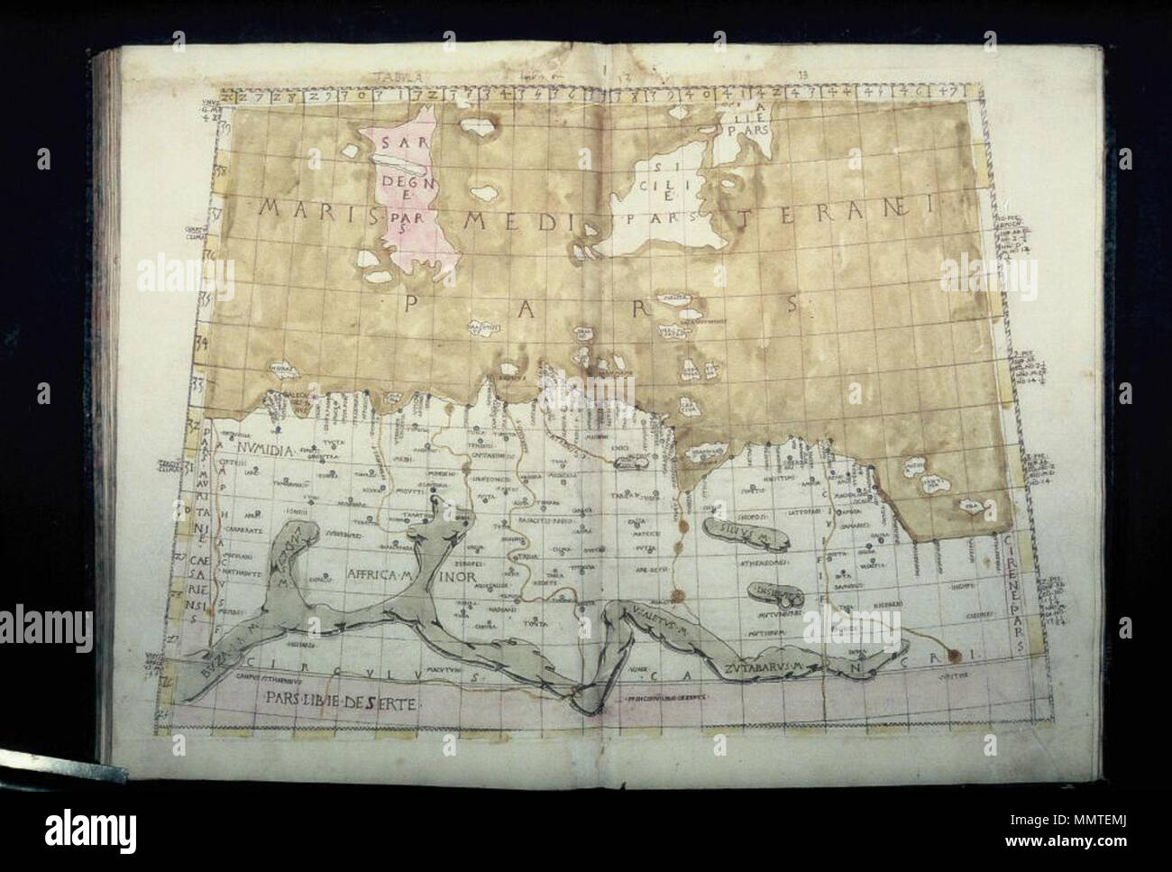 Mappa sardegna romana immagini e fotografie stock ad alta risoluzione ...