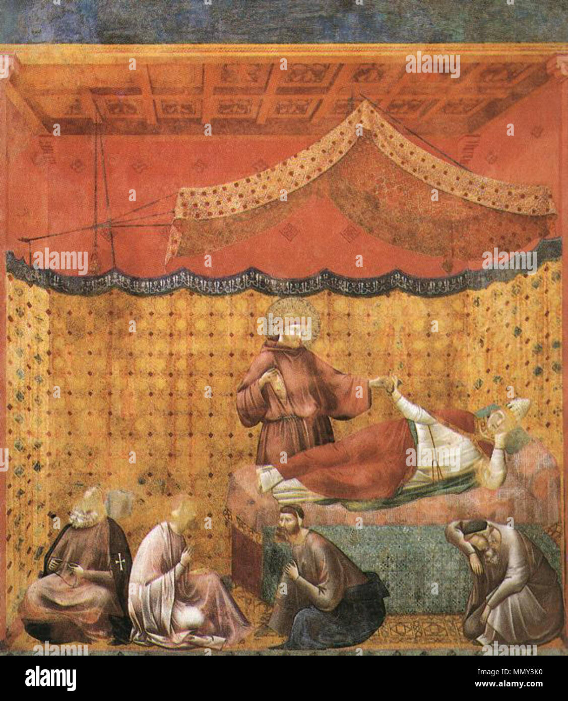 . La leggenda di San Francesco il sogno di Papa Gregorio IX prima di ...