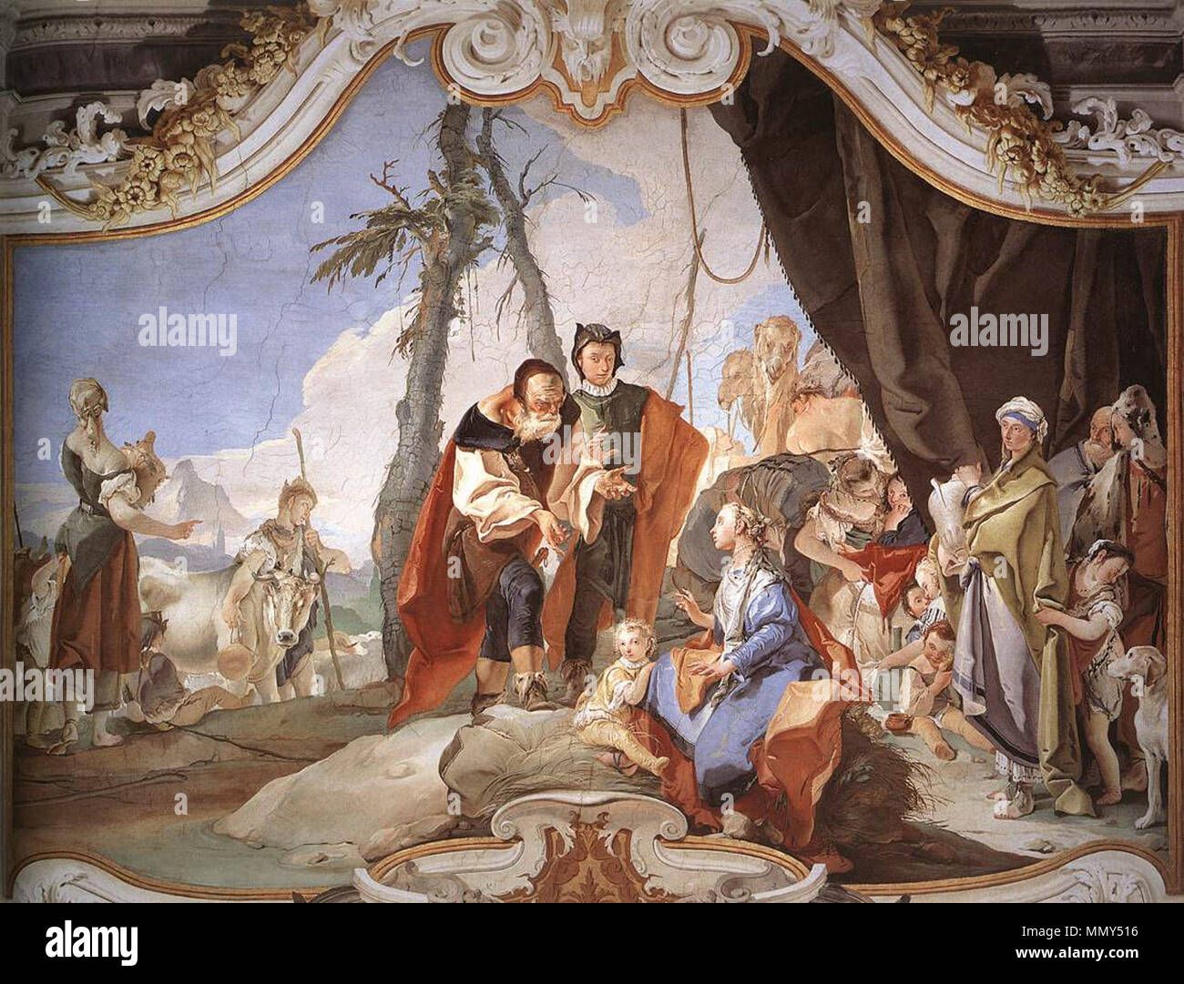 Rachel nasconde gli idoli da suo padre laban immagini e fotografie ...