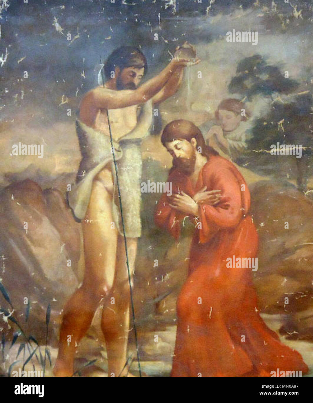 Il battesimo di gesù cristo immagini e fotografie stock ad alta ...