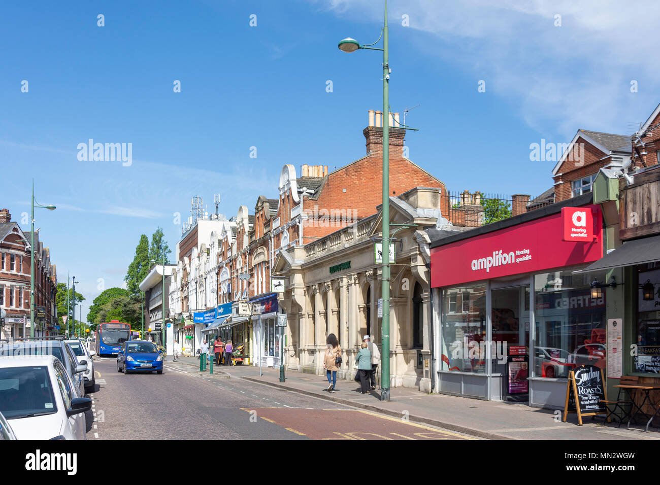 Poole Road, Westbourne, Bournemouth Dorset, England, Regno Unito Foto ...