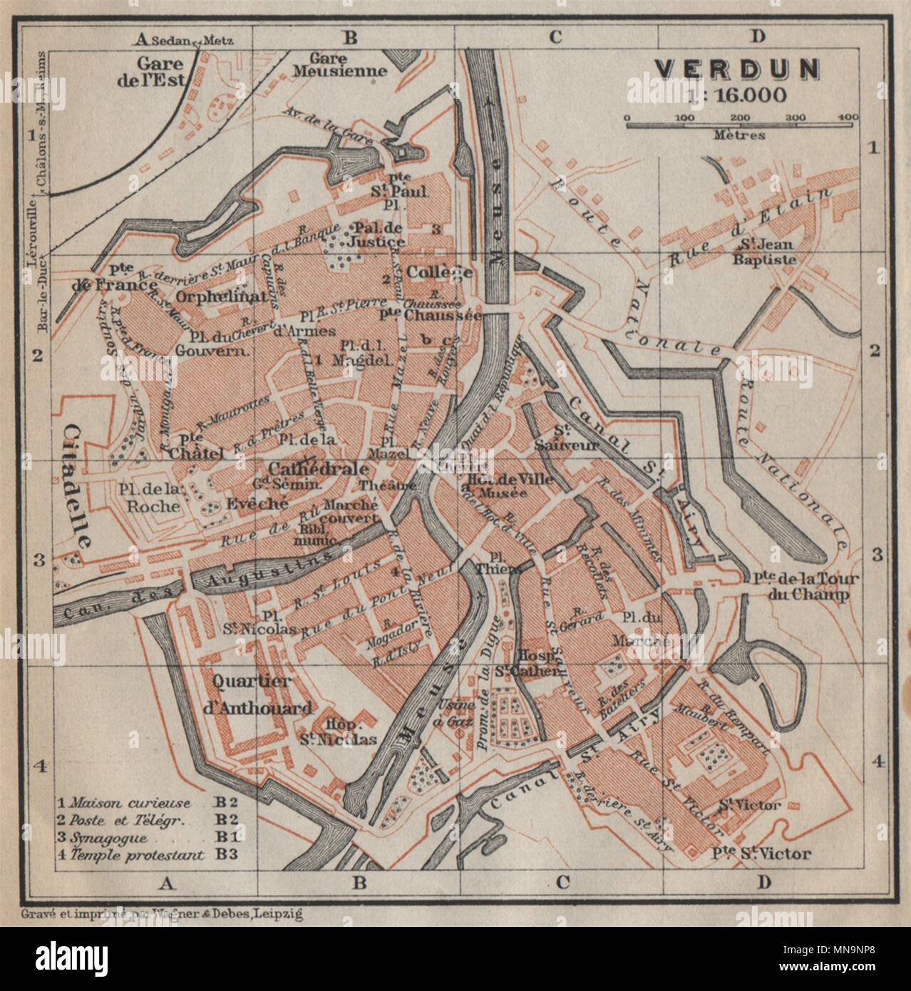 Mappa di verdun immagini e fotografie stock ad alta risoluzione - Alamy