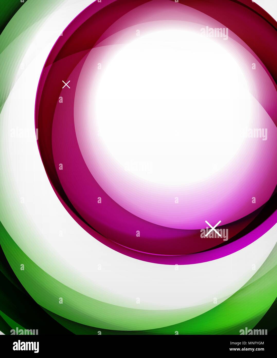 Vettore di colore trasparente le linee d'onda sfondo astratto, lucida ...