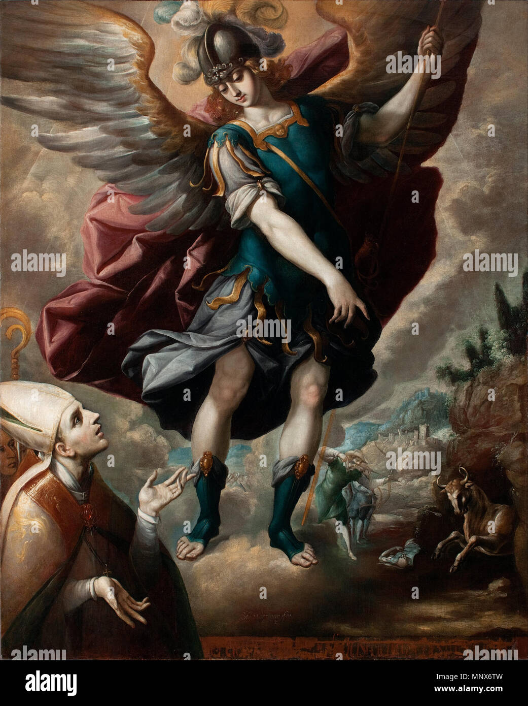 San Michele e il Toro circa 1650. 1108 Sebastian Lopez de Arteaga - San ...