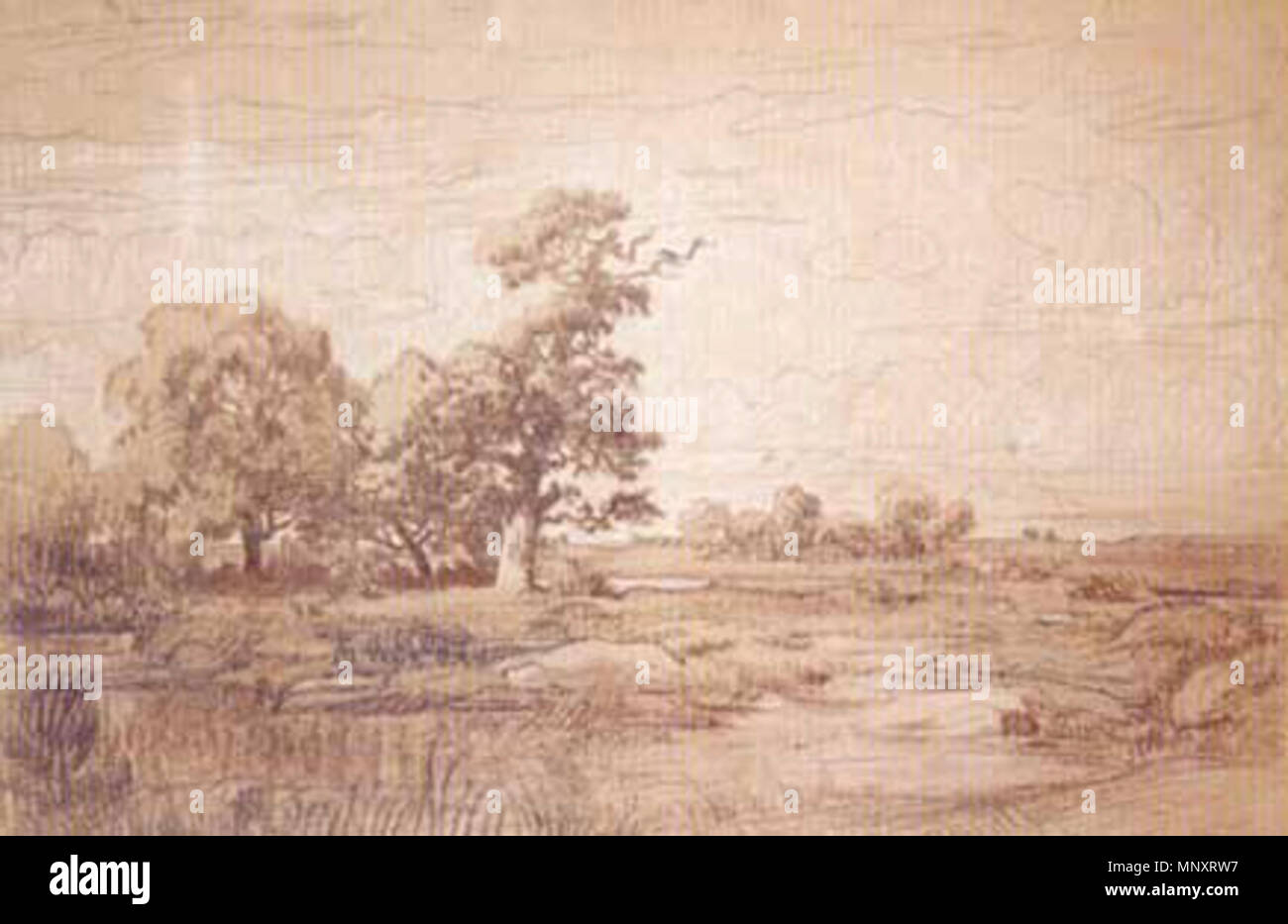 Etienne pierre theodore rousseau immagini e fotografie stock ad alta ...