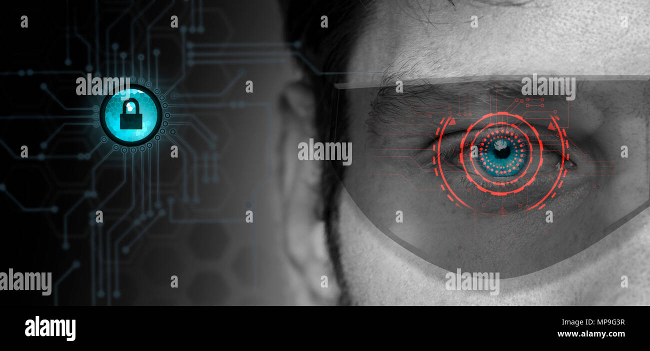 Scansione biometrica immagini e fotografie stock ad alta risoluzione ...