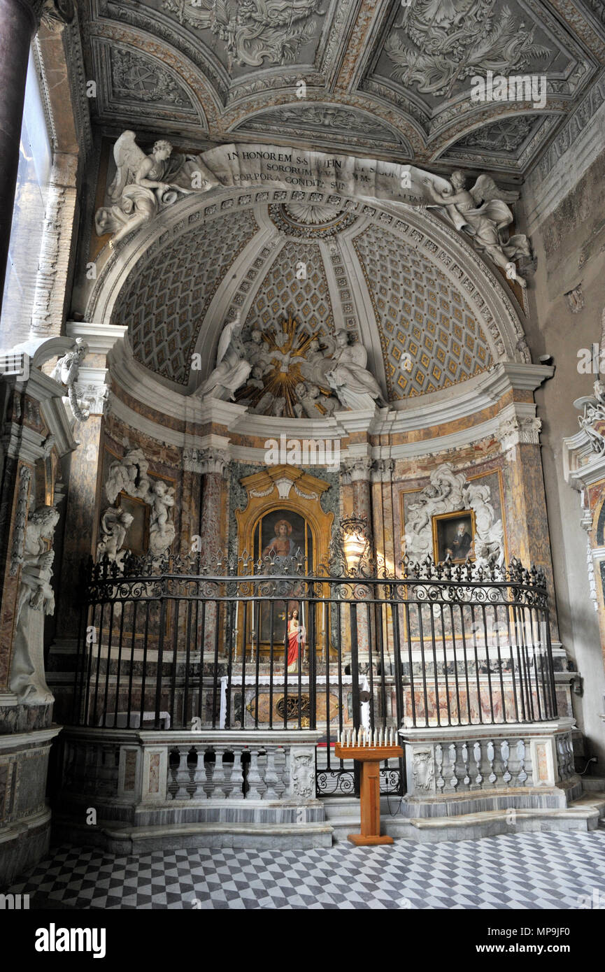 Italia, Roma, San Giovanni in Laterano, Battistero Lateranense ...