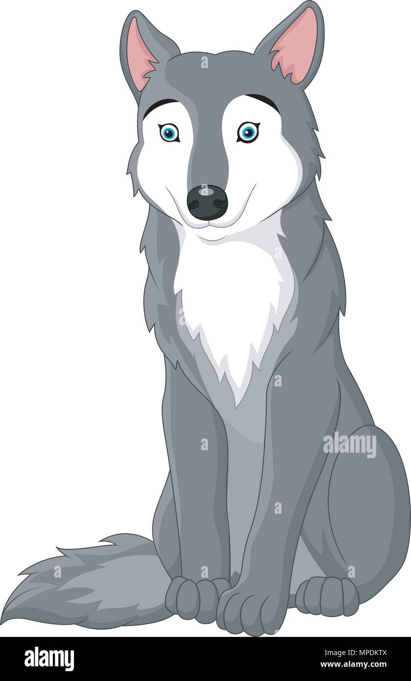 Disegni Di Lupi Colorati Dei Cartoni Animati