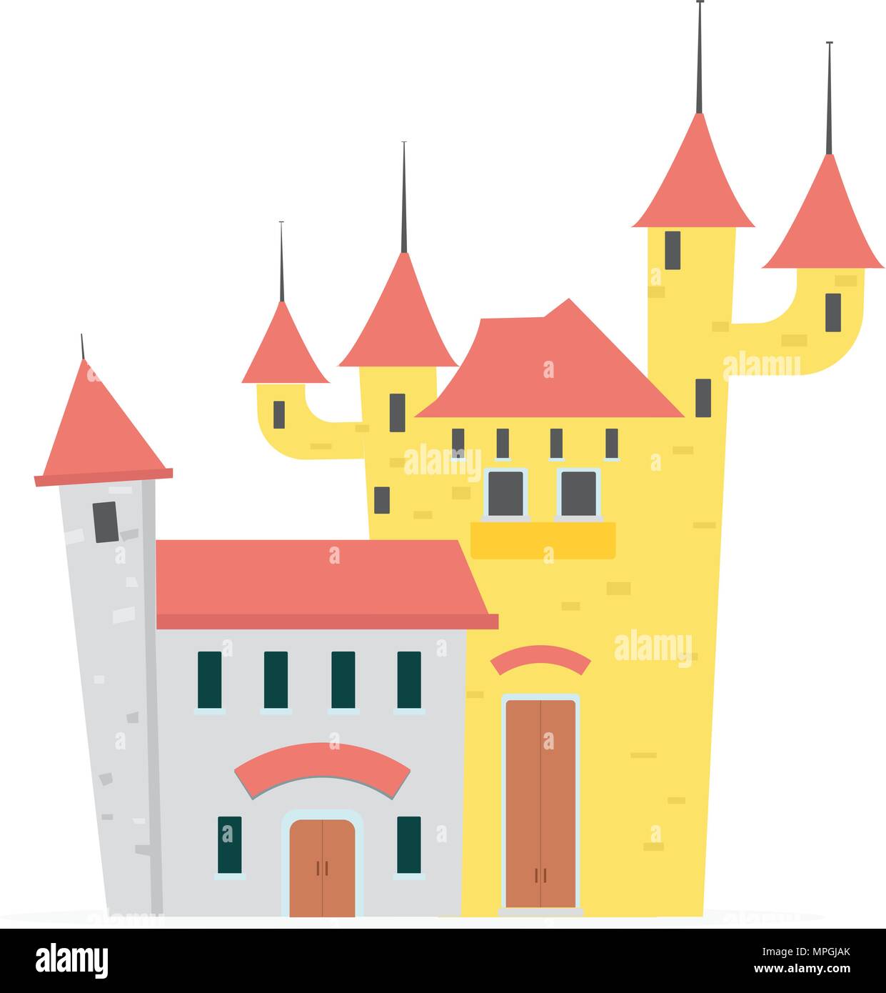 Castello dei cartoni animati immagini e fotografie stock ad alta risoluzione - Alamy