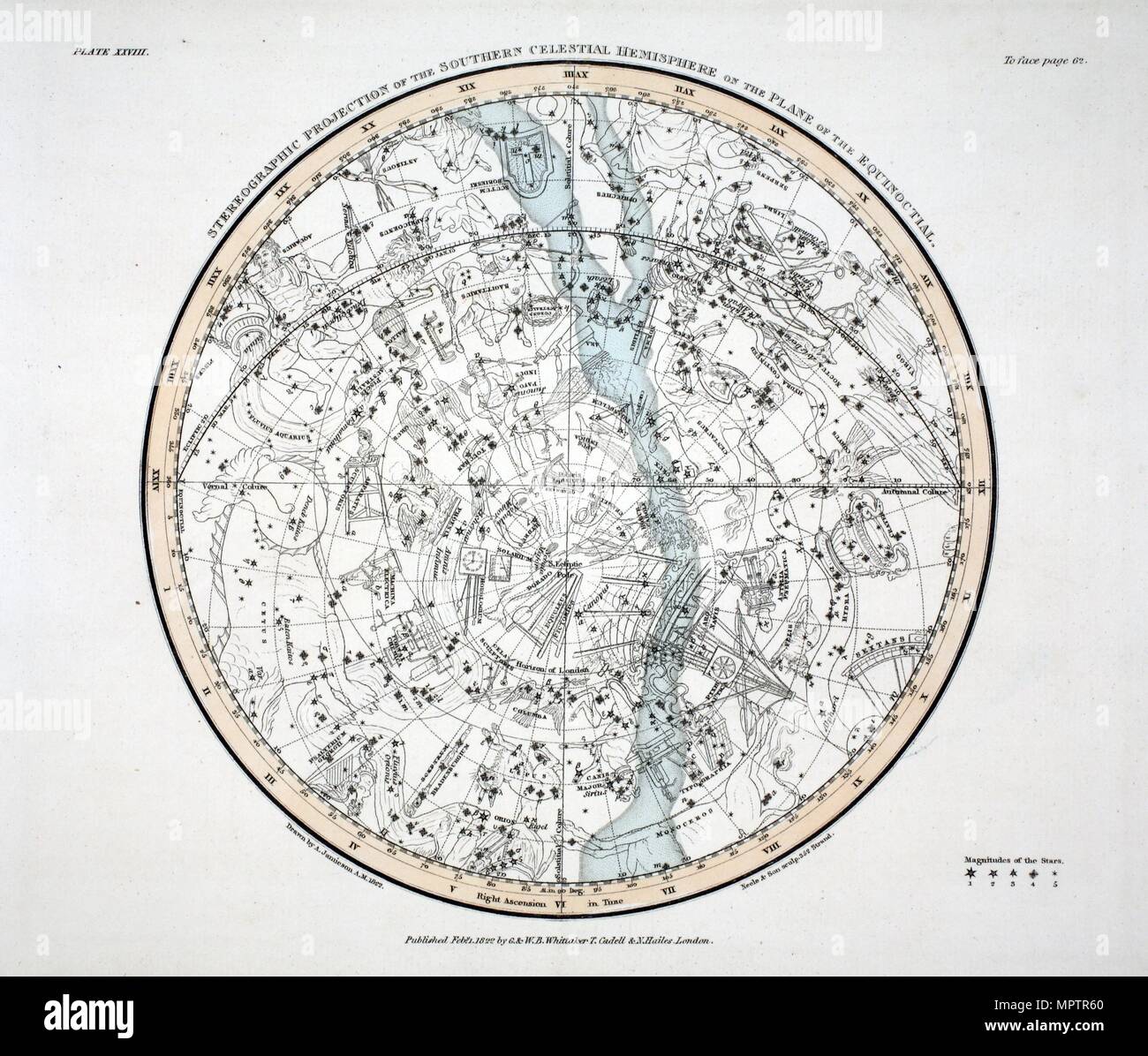 Costellazione dell'emisfero sud immagini e fotografie stock ad alta ...