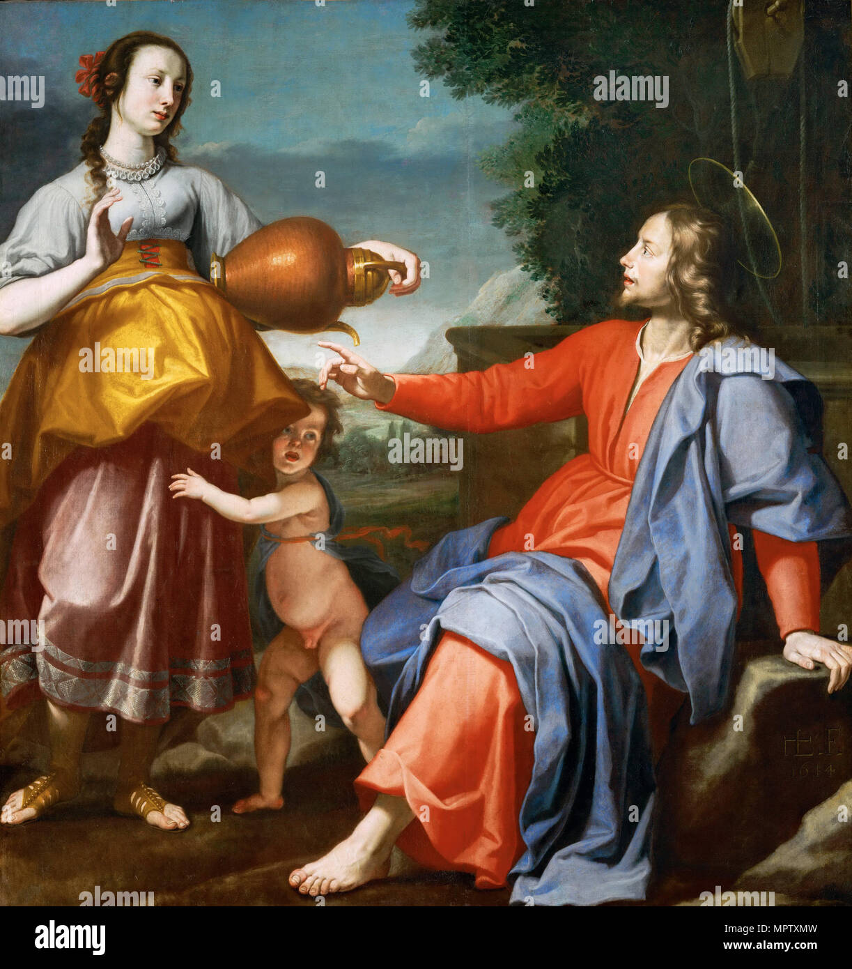 Gesù donna samaritana bene immagini e fotografie stock ad alta ...