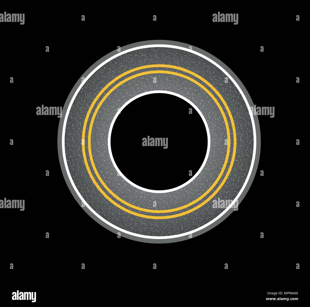 Asfalto bianco Immagini Vettoriali Stock - Alamy