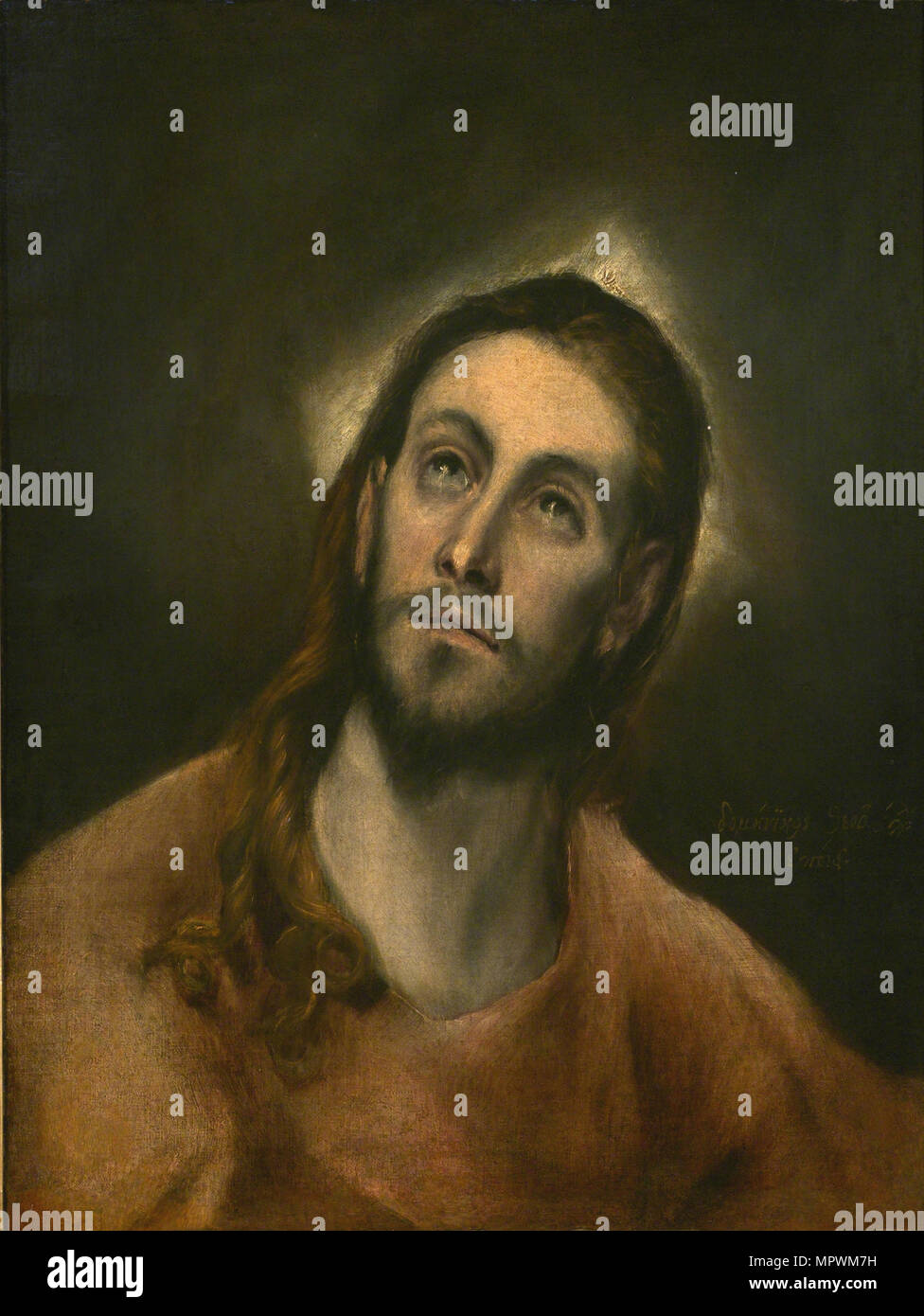 Cristo orante, 1595-1597 ca Foto stock - Alamy