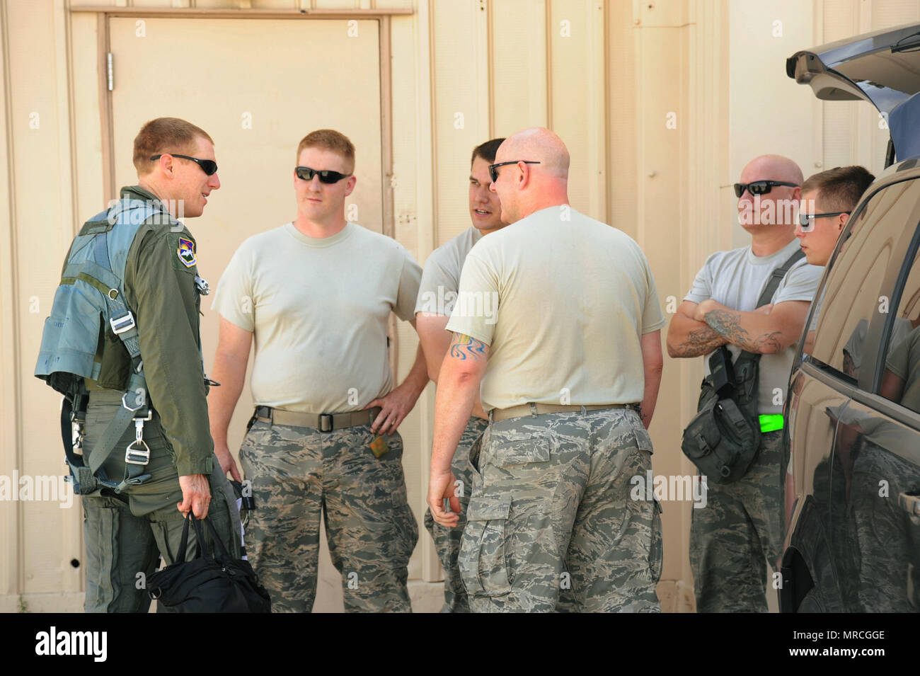 Oregon Air National Guard Col. Adam Sitler, 142th Fighter Wing vice ...
