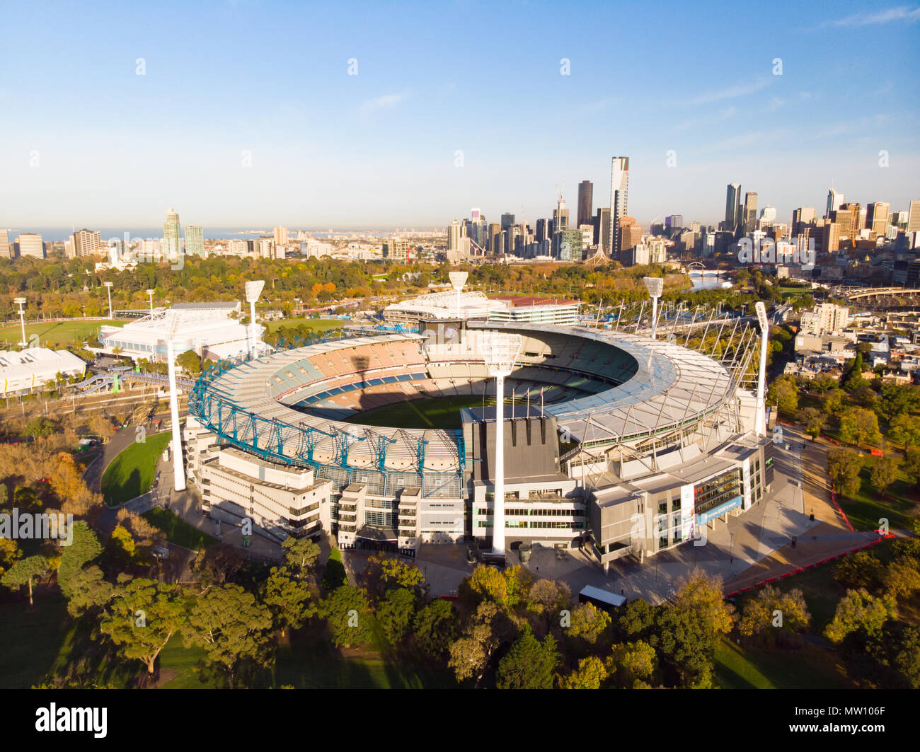 Mcg melbourne cricket ground stadium arena immagini e fotografie stock ...