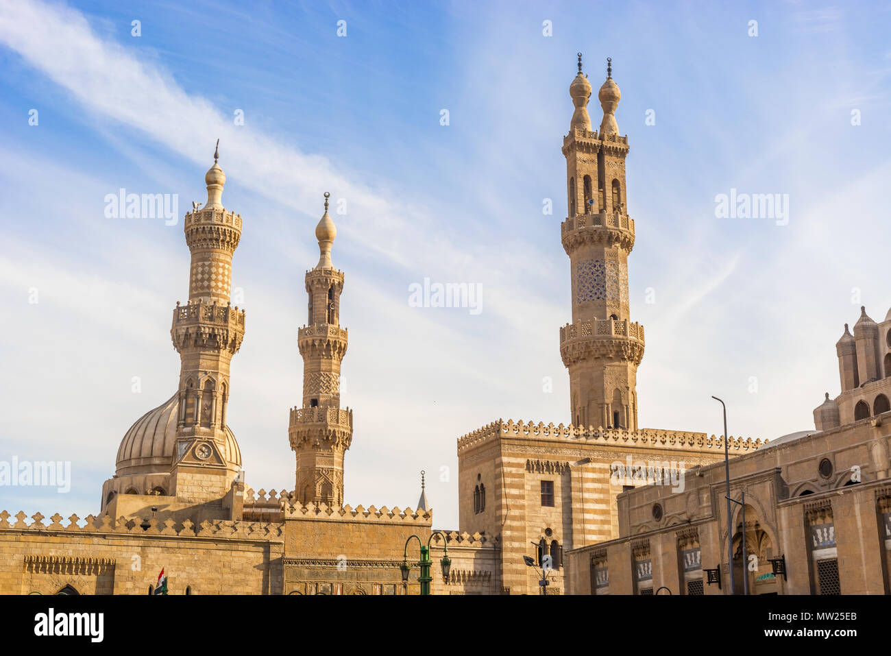 Moschea al azhar a cairo immagini e fotografie stock ad alta ...