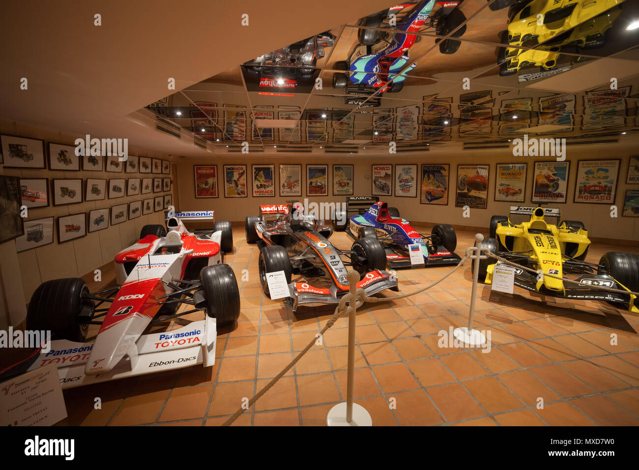 Formula One racing cars a Monaco Top Cars Collection automobile museum ...